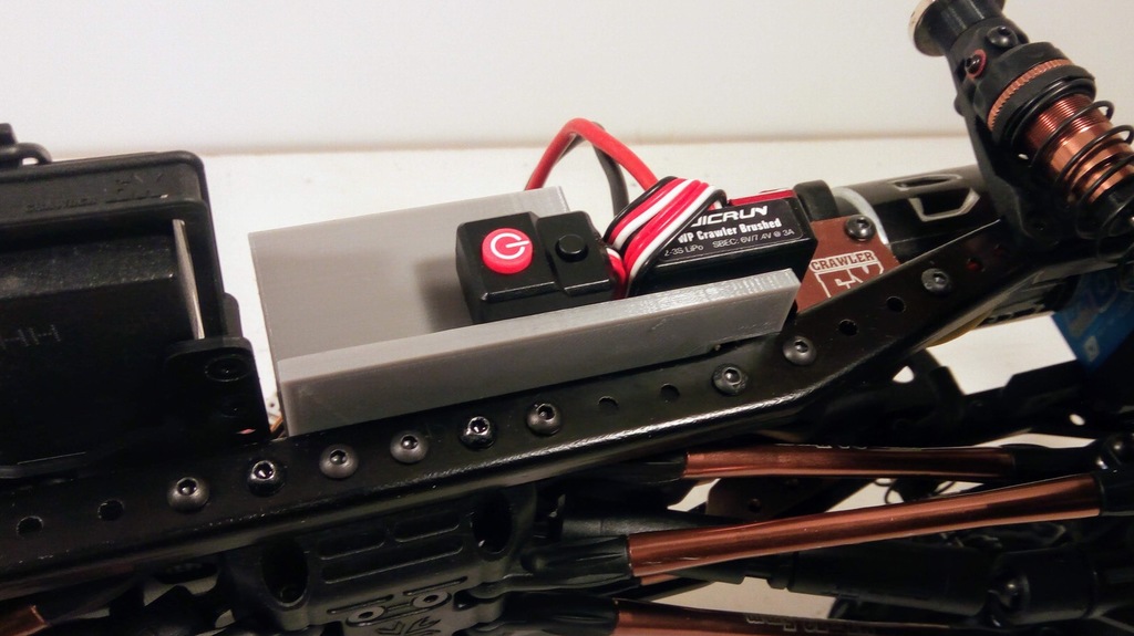 Free 3D file 3Racing Ex Real Receiver/ESC mount and box・3D print design ...