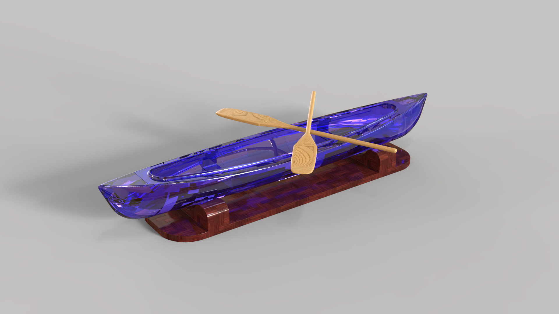 STL file Boat with oars・Model to download and 3D print・Cults