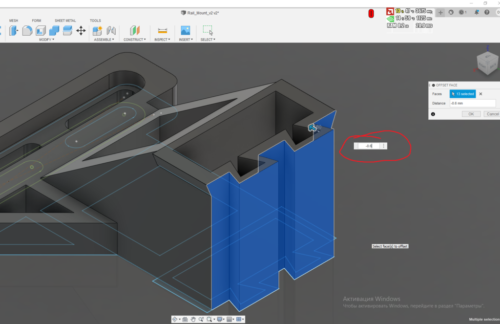 Free STL file Gpu support Rail_Mount_v3_(GAP_0.6mm)・3D print design to ...