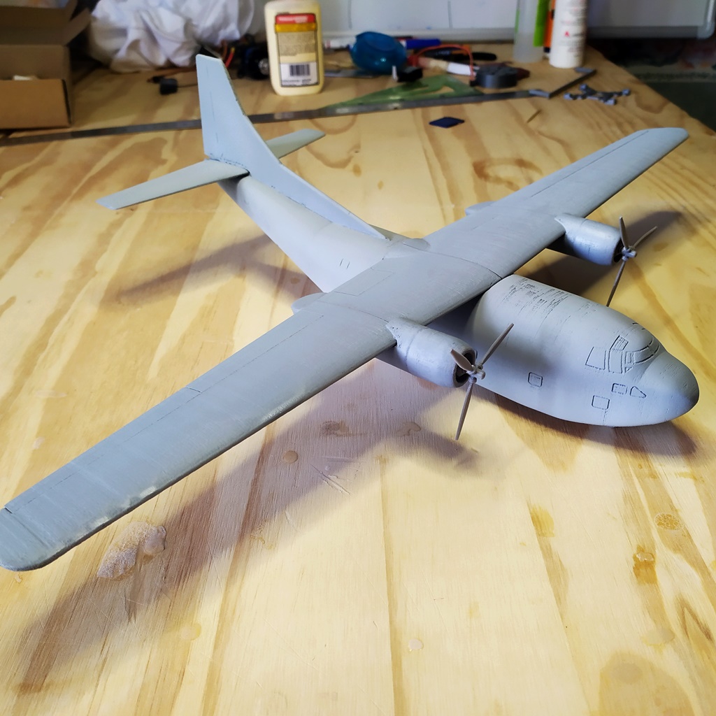 Archivo STL Avión de carga C-123 PROVIDER・Modelo para descargar e ...