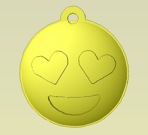 STL file EmojiHeart3 💜・3D printer model to download・Cults