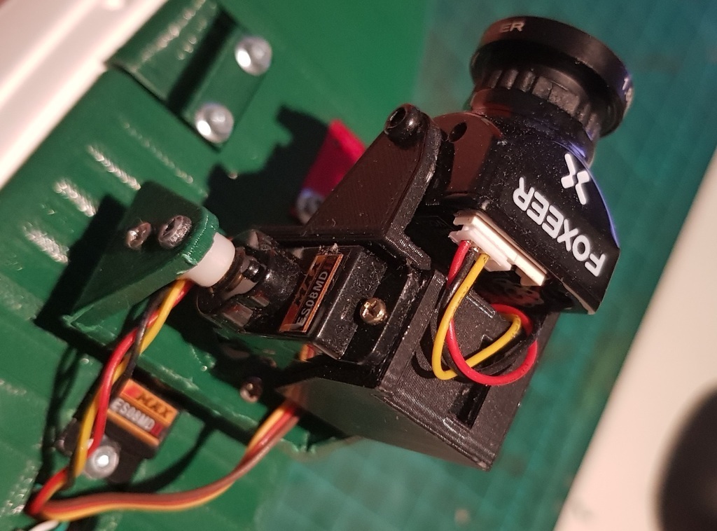 Free 3D file Pan and Tilt Camera holder (remix) 📷・3D print model to ...