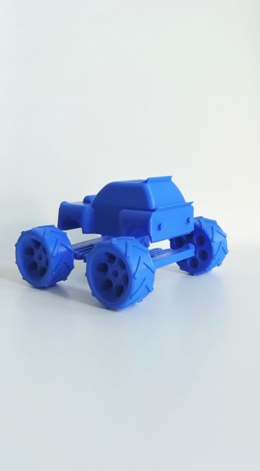 STL file Monster Truck with suspensions・3D printer model to download・Cults