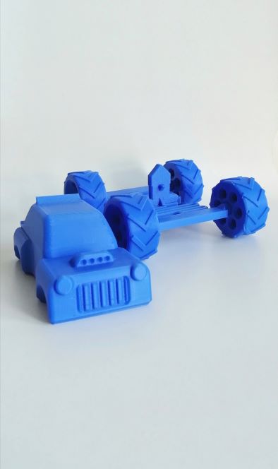 STL file Monster Truck with suspensions・3D printer model to download・Cults
