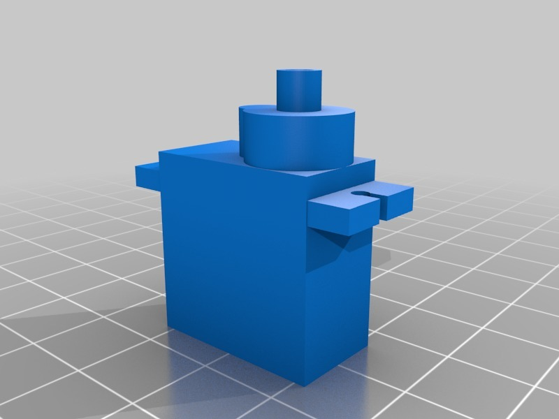 Free 3D file MG90S Metal Servo proxy・3D print design to download・Cults