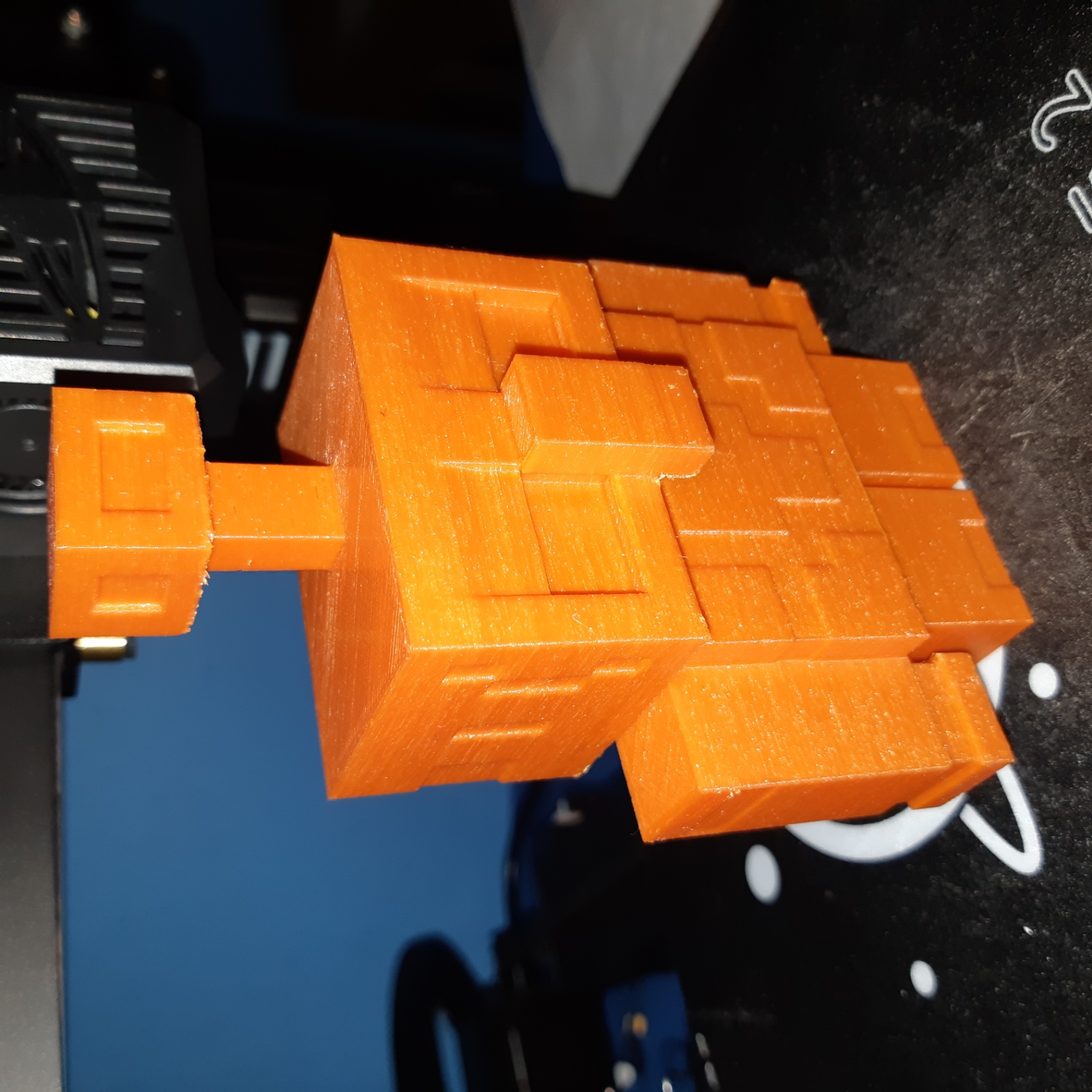 STL file Copper golem minecraft 👹・Template to download and 3D print・Cults