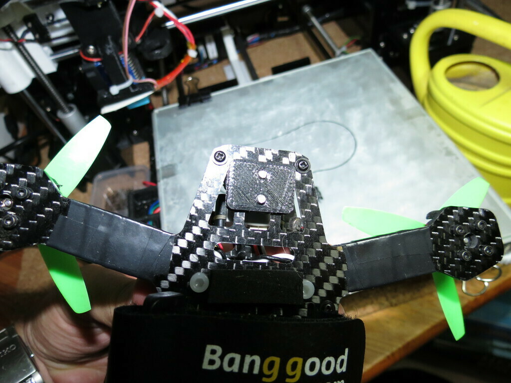 Free 3D file UNIVERSAL FPV CAMERA MOUNT UPGRADED BACKPLATE・3D print ...