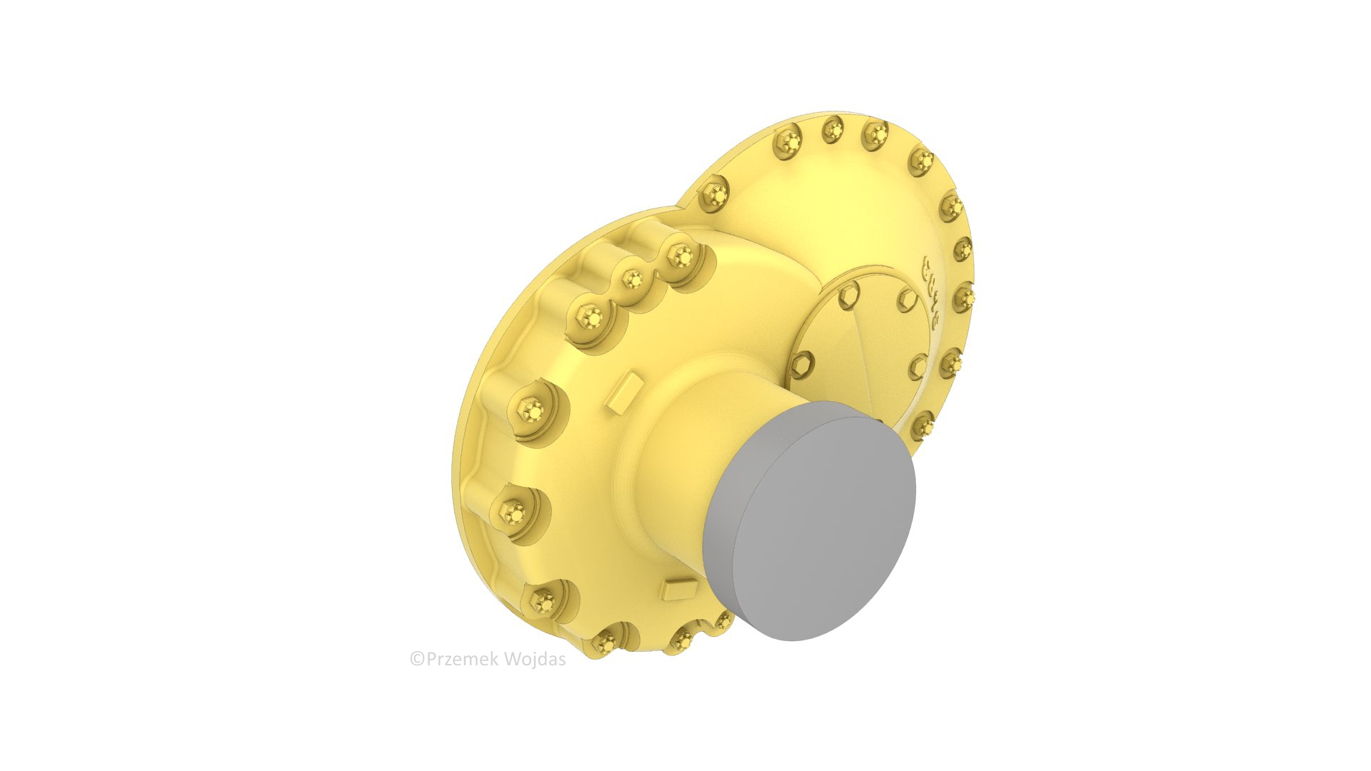 STL file Panzer IV final drive cover 1/25・3D printable model to ...