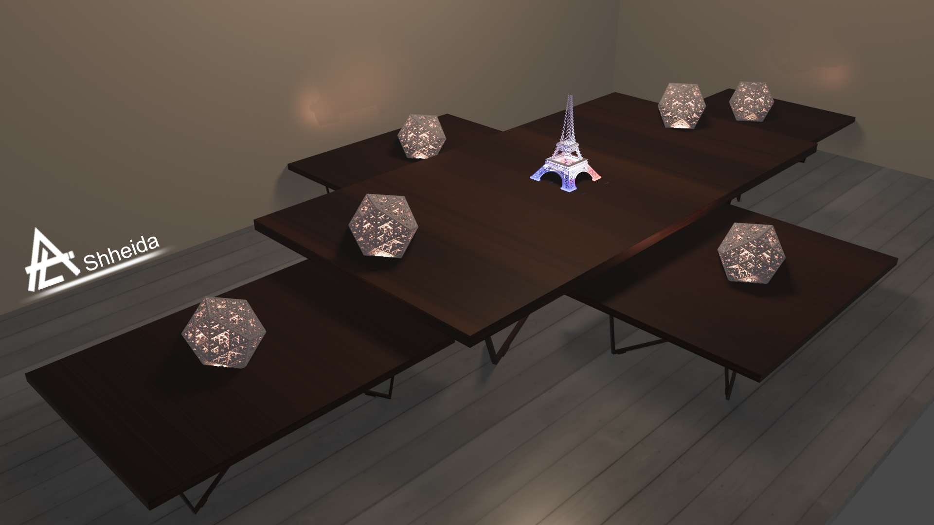 Free OBJ file Table・3D printer design to download・Cults