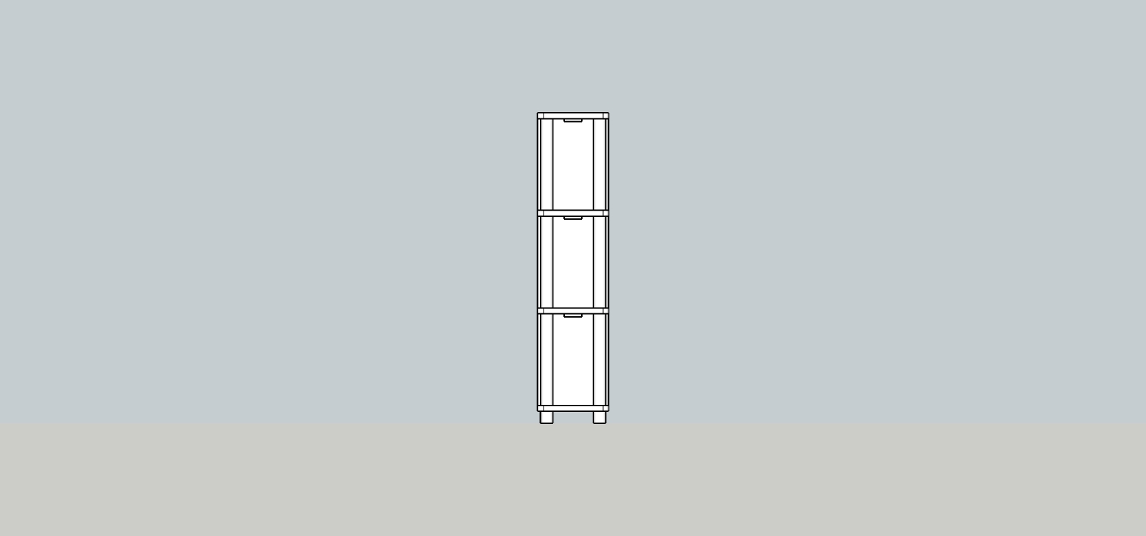 OBJ file Shelf・3D printing design to download・Cults