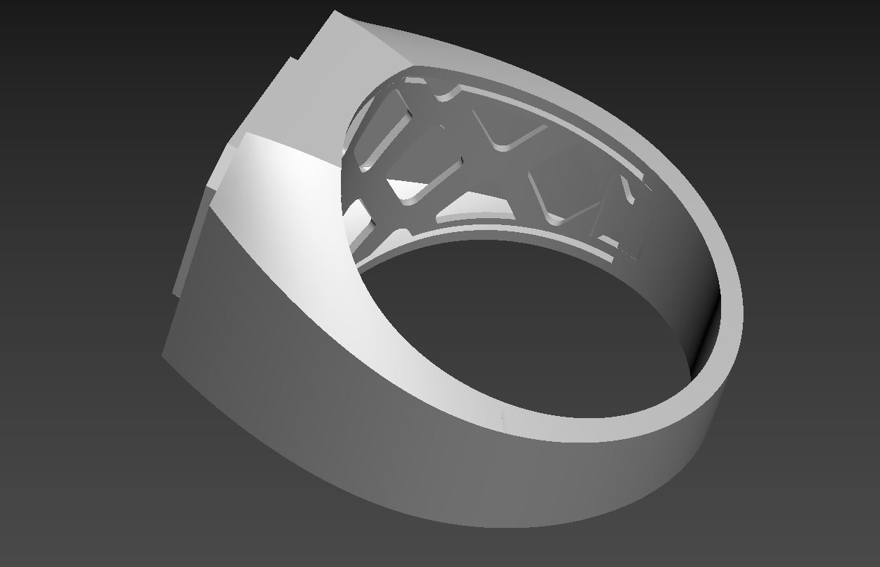 STL file Signet ring 2 💍・3D printing template to download・Cults