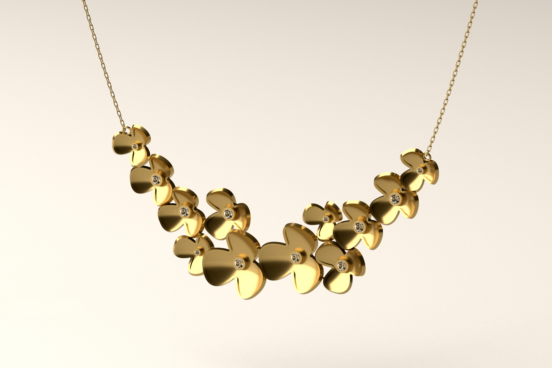 STL file Flower Necklace N 02・3D printable model to download・Cults