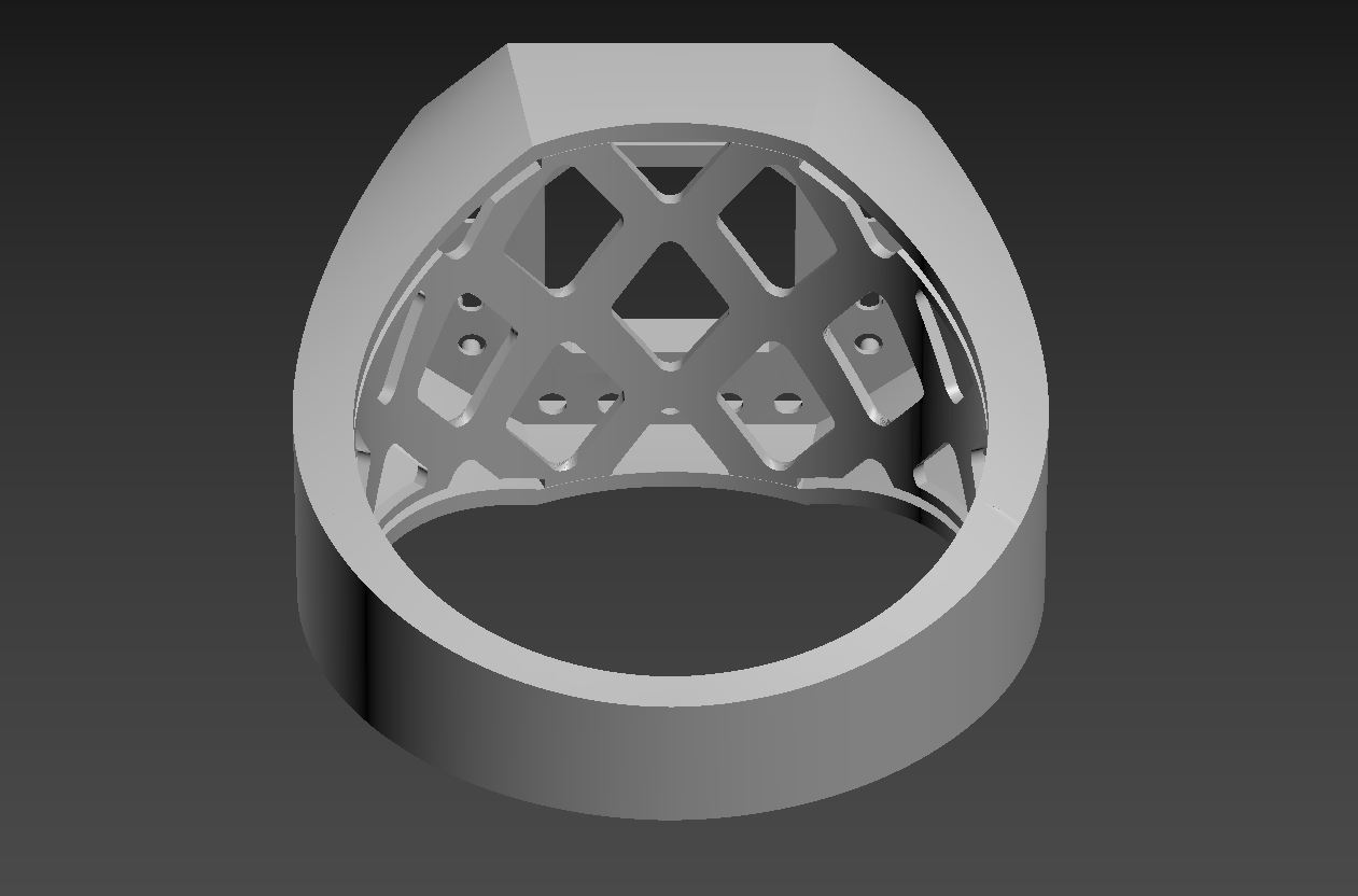 STL file Signet ring 2 💍・3D printing template to download・Cults