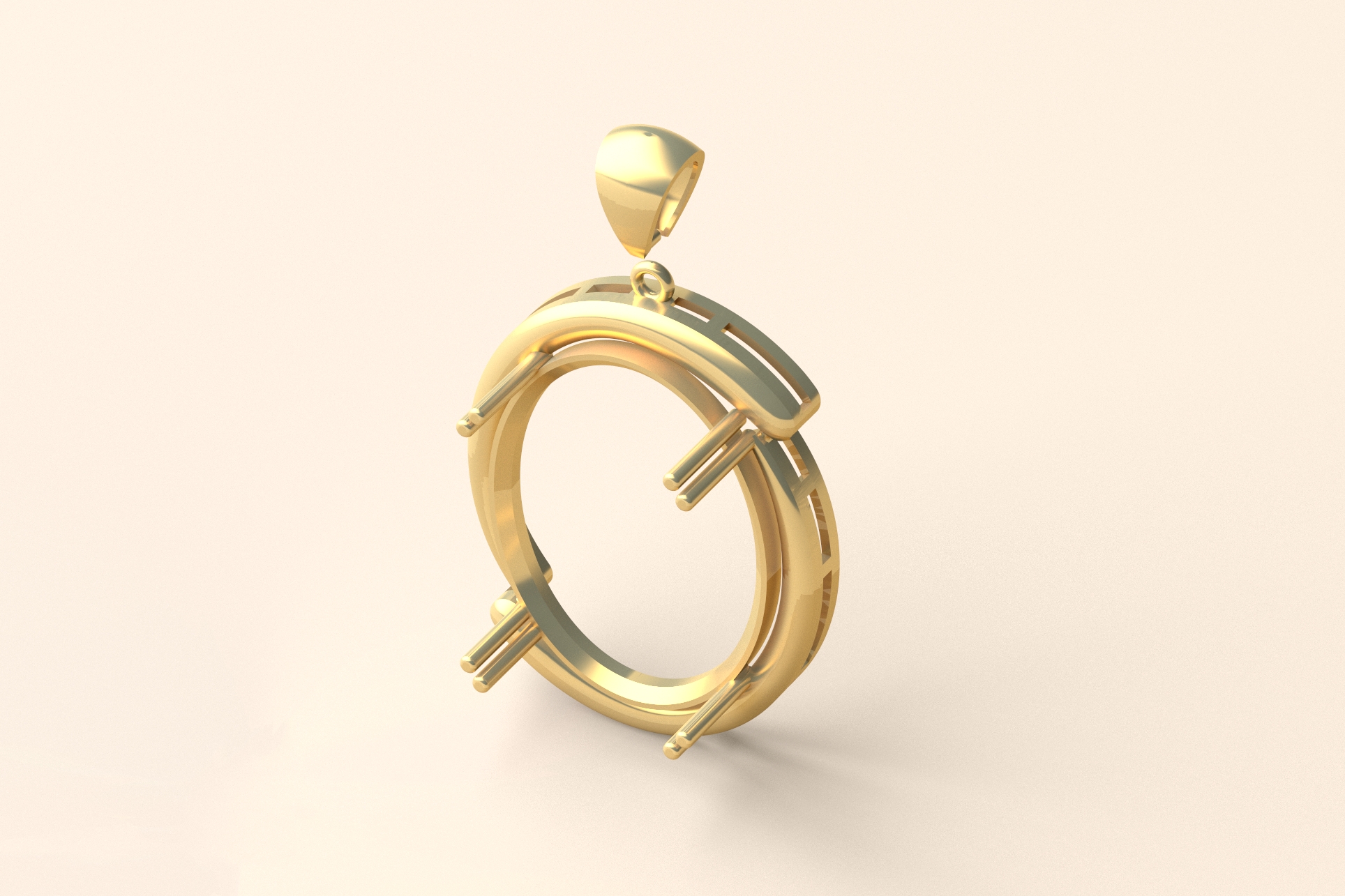 Free STL file PENDANT P 005 💎・Model to download and 3D print・Cults