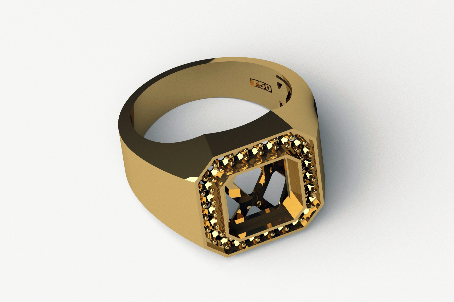 STL file Signet ring 2 💍・3D printing template to download・Cults