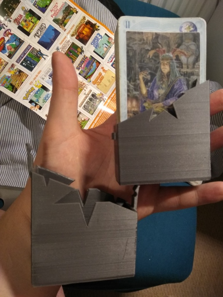 Free STL file Card Deck Tarot/mtg box・Model to download and 3D print・Cults