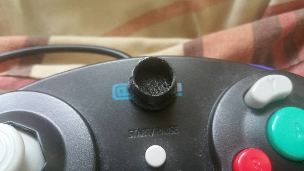 Бесплатный STL файл Cstick to analog stick converter for gamecube ...