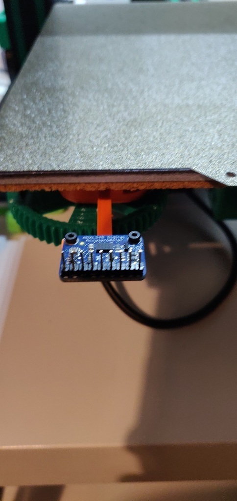 Free 3D file Ender 3 ADXL mount (Adafruit ADXL) for Ultimate Ender 3 Bed Leveling Knob・Model to ...