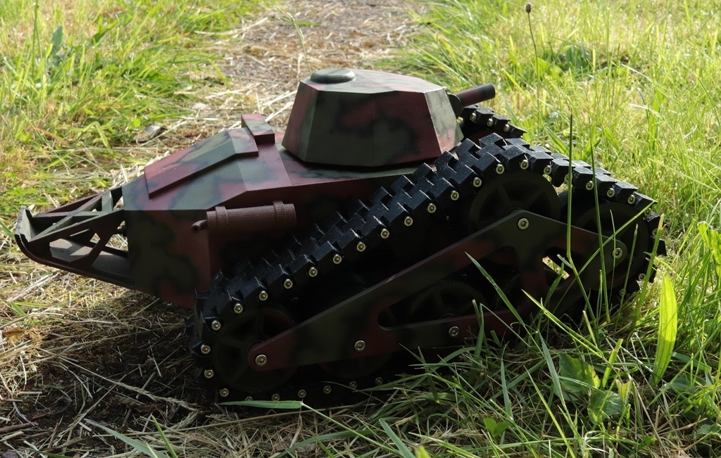 Free 3D file RC semi-scale Tank 🪖・Template to download and 3D print・Cults