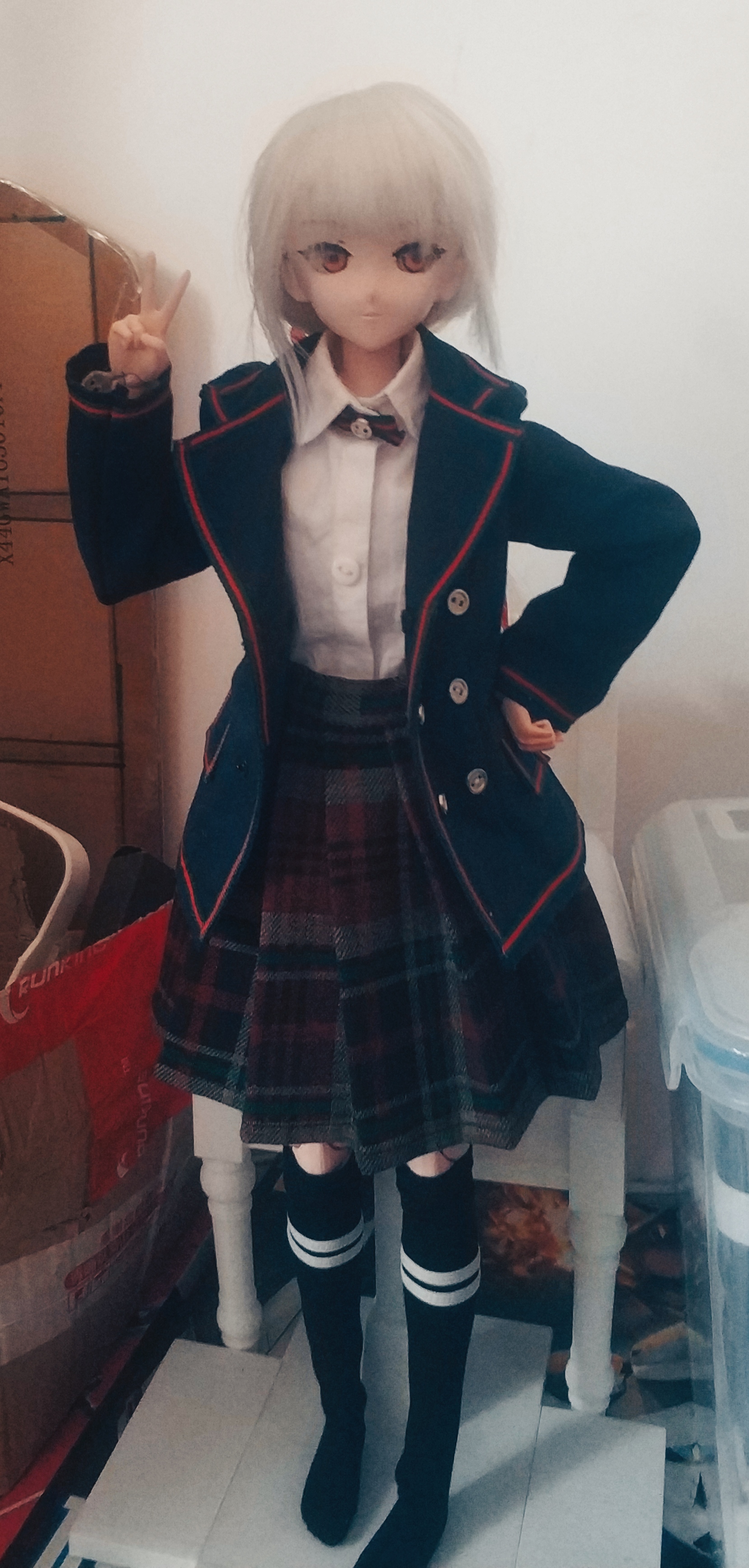 Free 3D file 1/3 Moveable Doll 👧・3D printer design to download・Cults