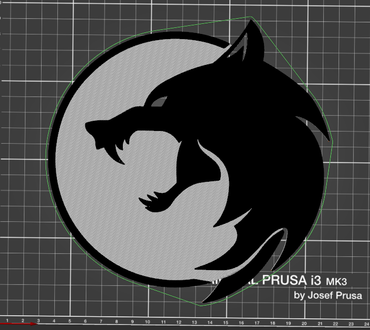 STL file Witcher logo・3D printer model to download・Cults