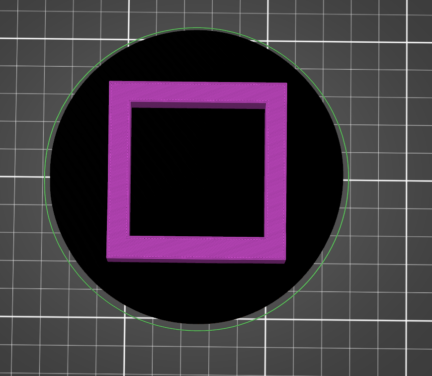 STL file ps button square・3D print design to download・Cults