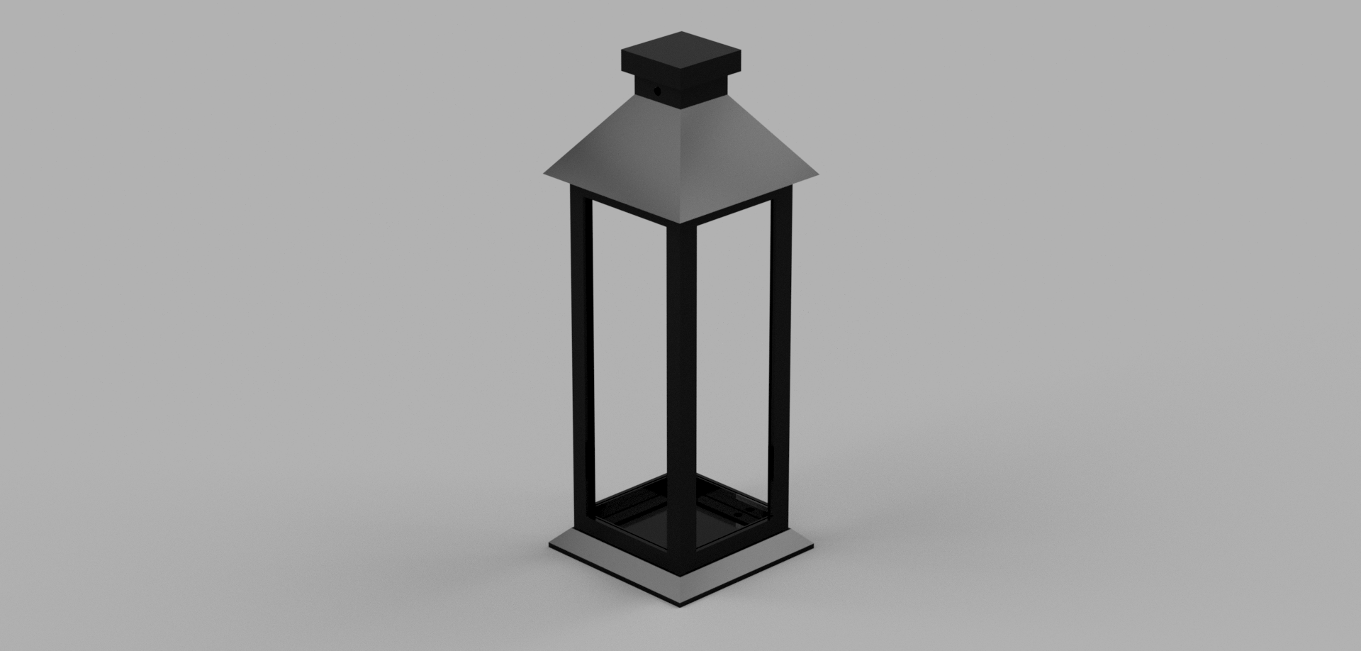 STL file Decorative lantern with led filament lighting・Design to ...