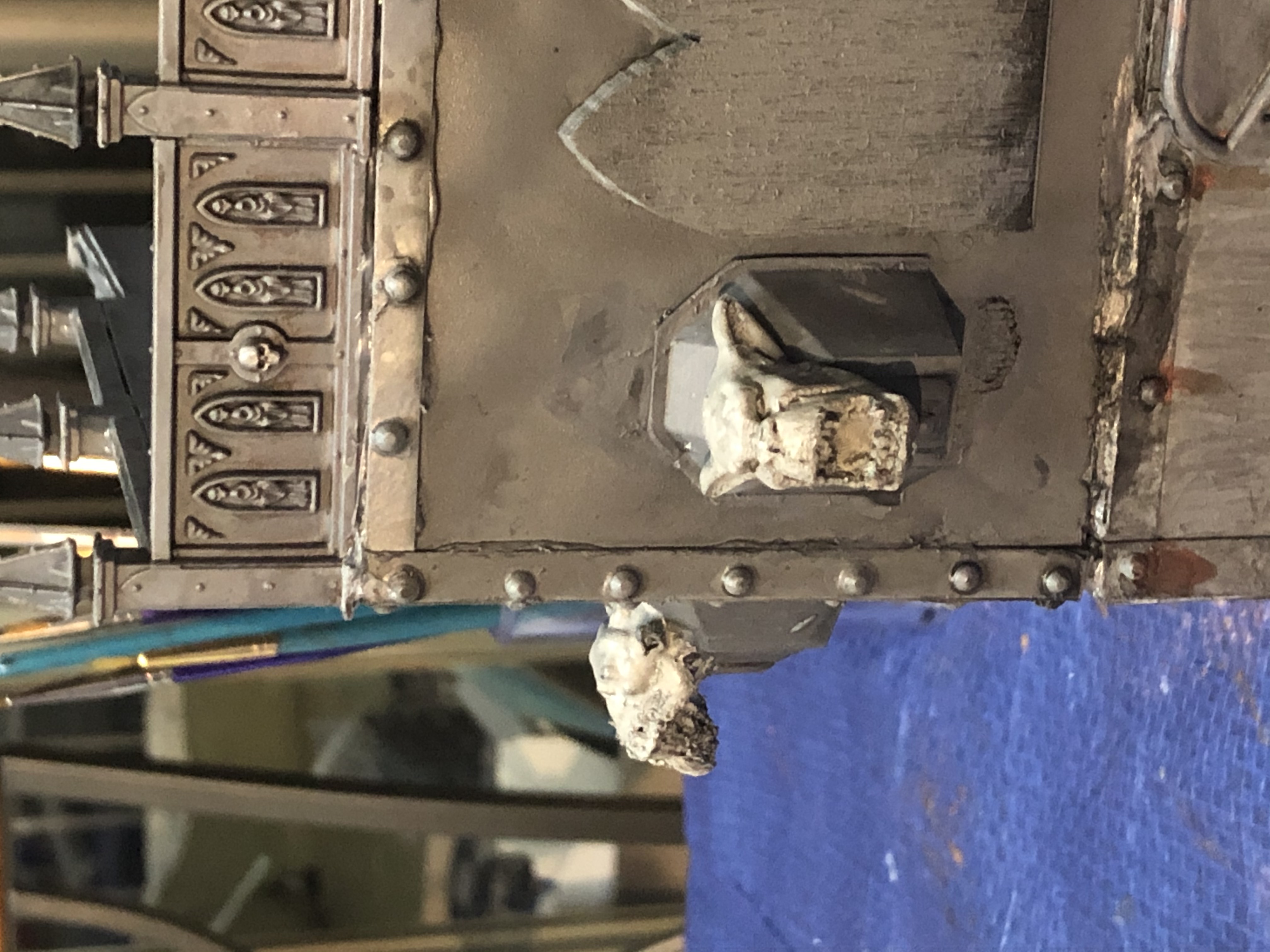 Работа Statue Wall Base/Shelf - WH40k, распечатанная в формате 3D・Cults