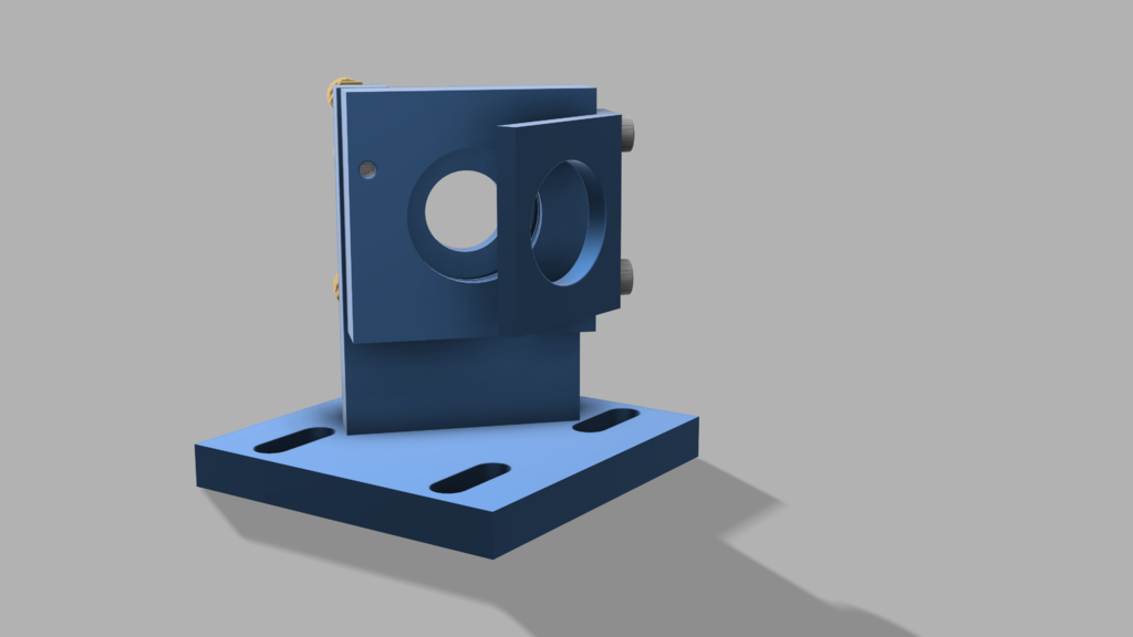 3D file K40 Laser first 1st mirror mount 🥇・3D print model to download・Cults