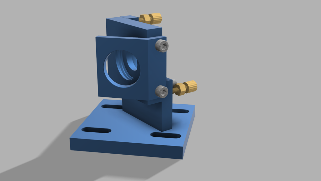 3D file K40 Laser first 1st mirror mount 🥇・3D print model to download・Cults