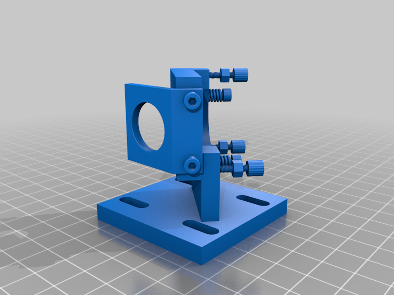 3D file K40 Laser first 1st mirror mount 🥇・3D print model to download・Cults