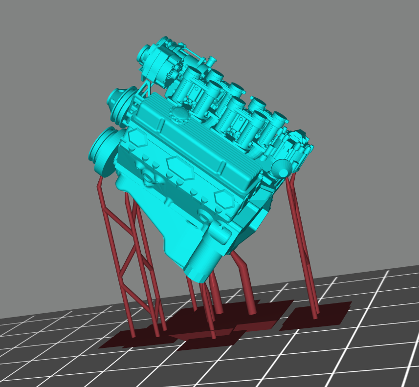 STL file Chevrolet Small Block ITB Engine・3D printable model to ...