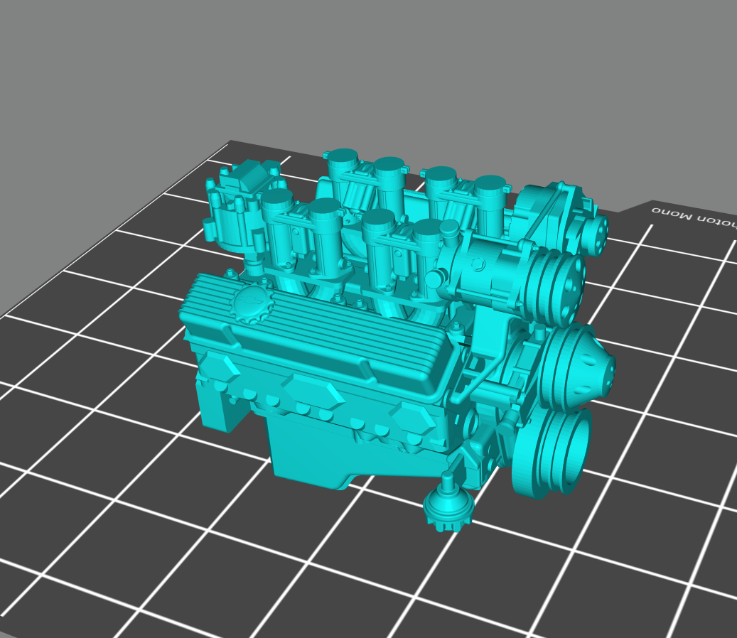 STL file Chevrolet Small Block ITB Engine・3D printable model to ...