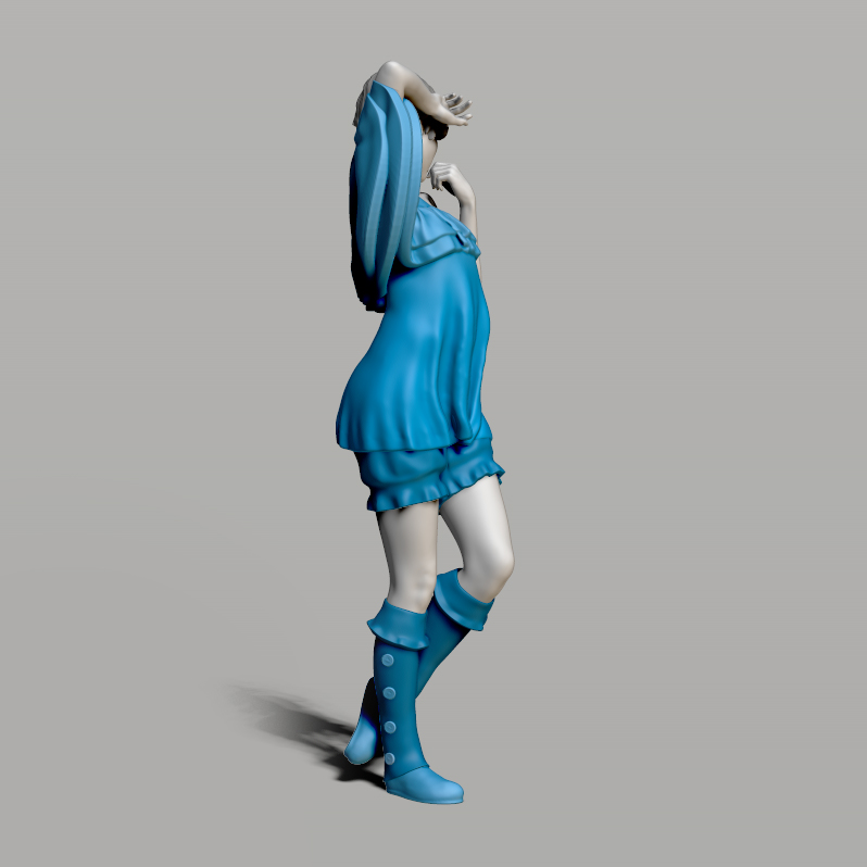 Free STL file Pretty Woman. Part 1・3D print model to download・Cults