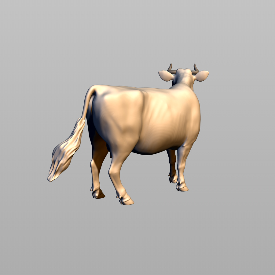 Free STL file cow 🐄・3D printing idea to download・Cults