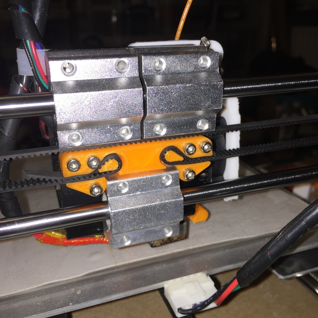 Free 3D file Anet A8 X Belt Holder (modified for fatter GT2 belt) 🧞‍♂️ ...