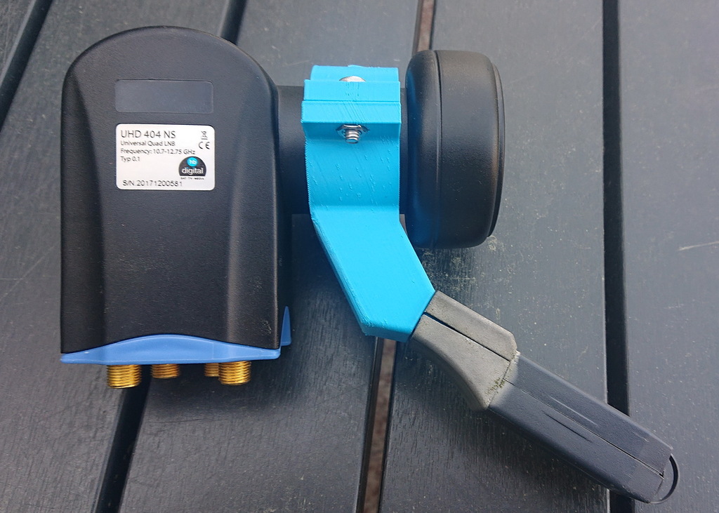 3D-Datei 40mm LNB-Halterung für Sky MK3 Satellitenschüssel 🔧 kostenlos ...