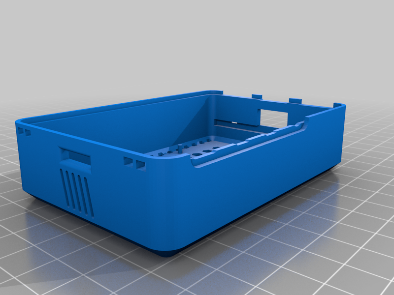 Free 3D file YA Pi4 Case with space for X862 SSD board and 40 mm fan ...