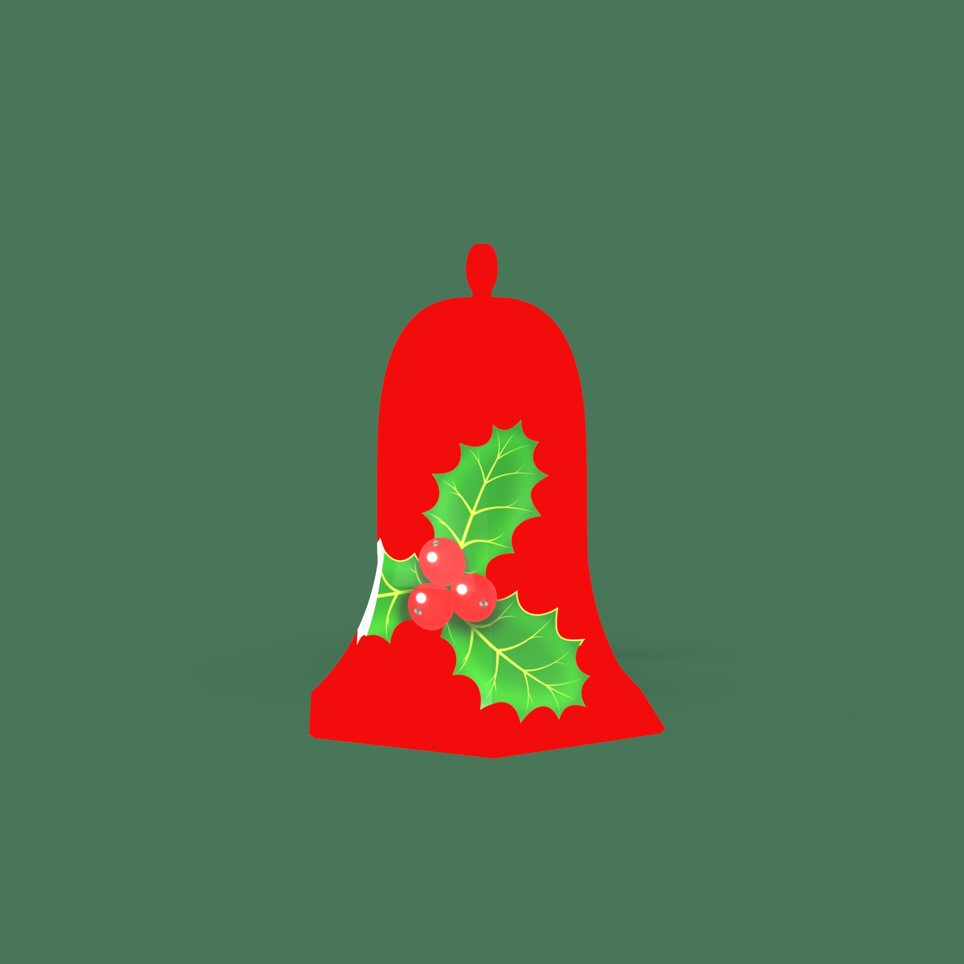 Free STL file Christmas Bell・3D printer design to download・Cults