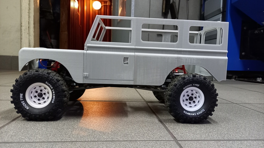 Archivo STL gratuito Land Rover serie 3・Objeto para descargar e ...