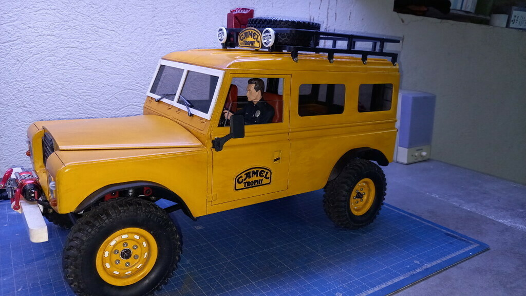 Archivo STL gratuito Land Rover serie 3・Objeto para descargar e ...