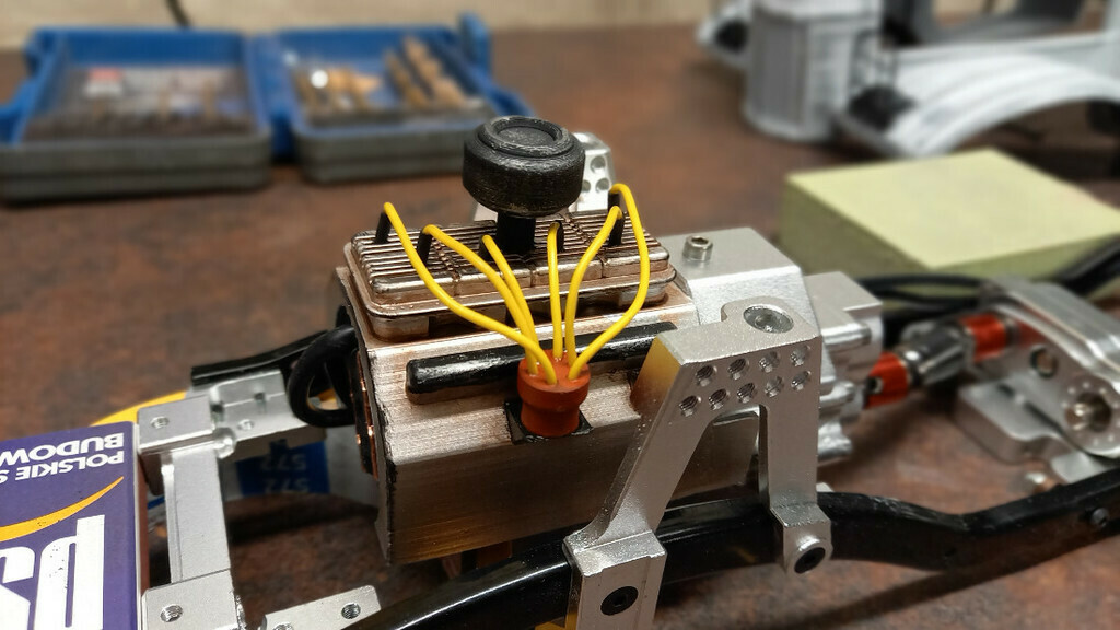 Archivo 3D gratuito bloque motor Ził 157 superposición cepillo motor ...