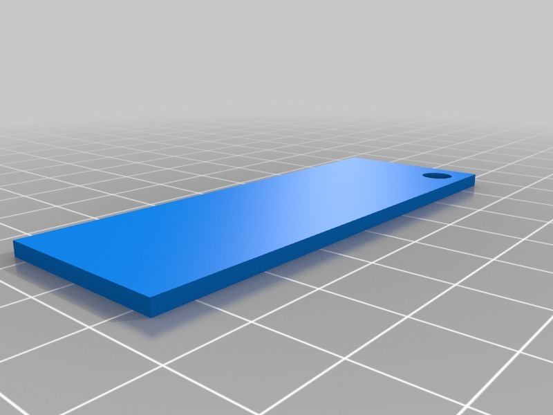 Fichier 3D gratuit Porte-clés base Lesly・Idée pour impression 3D à ...