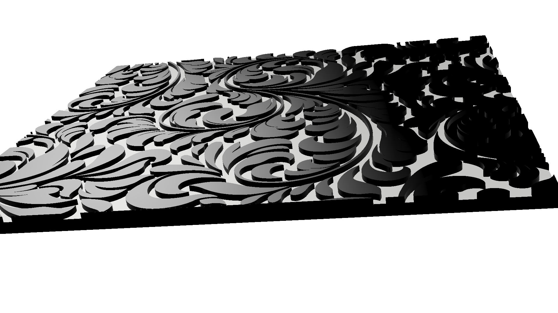 STL file Floral Pattern, Texture 👽・3D printer model to download・Cults