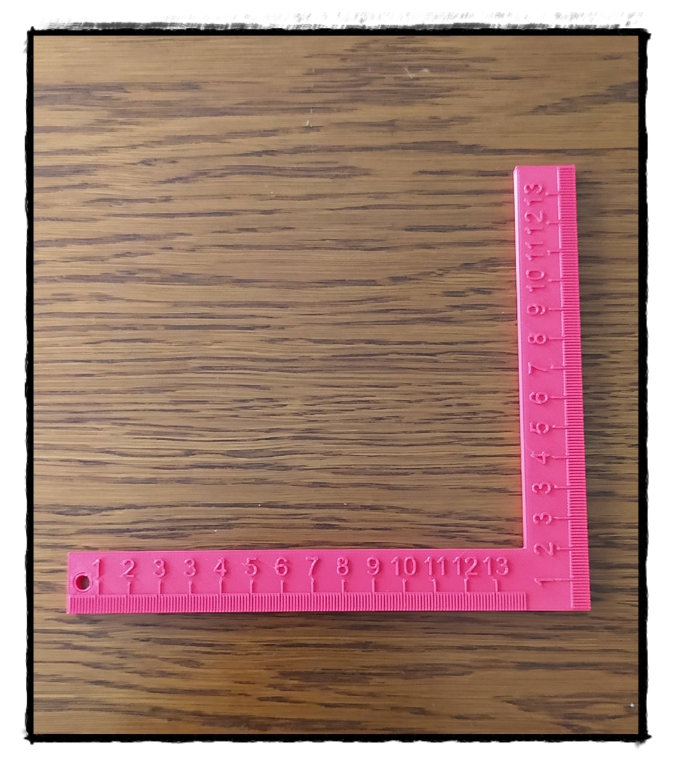 STL file Ruler / Angle・3D print model to download・Cults