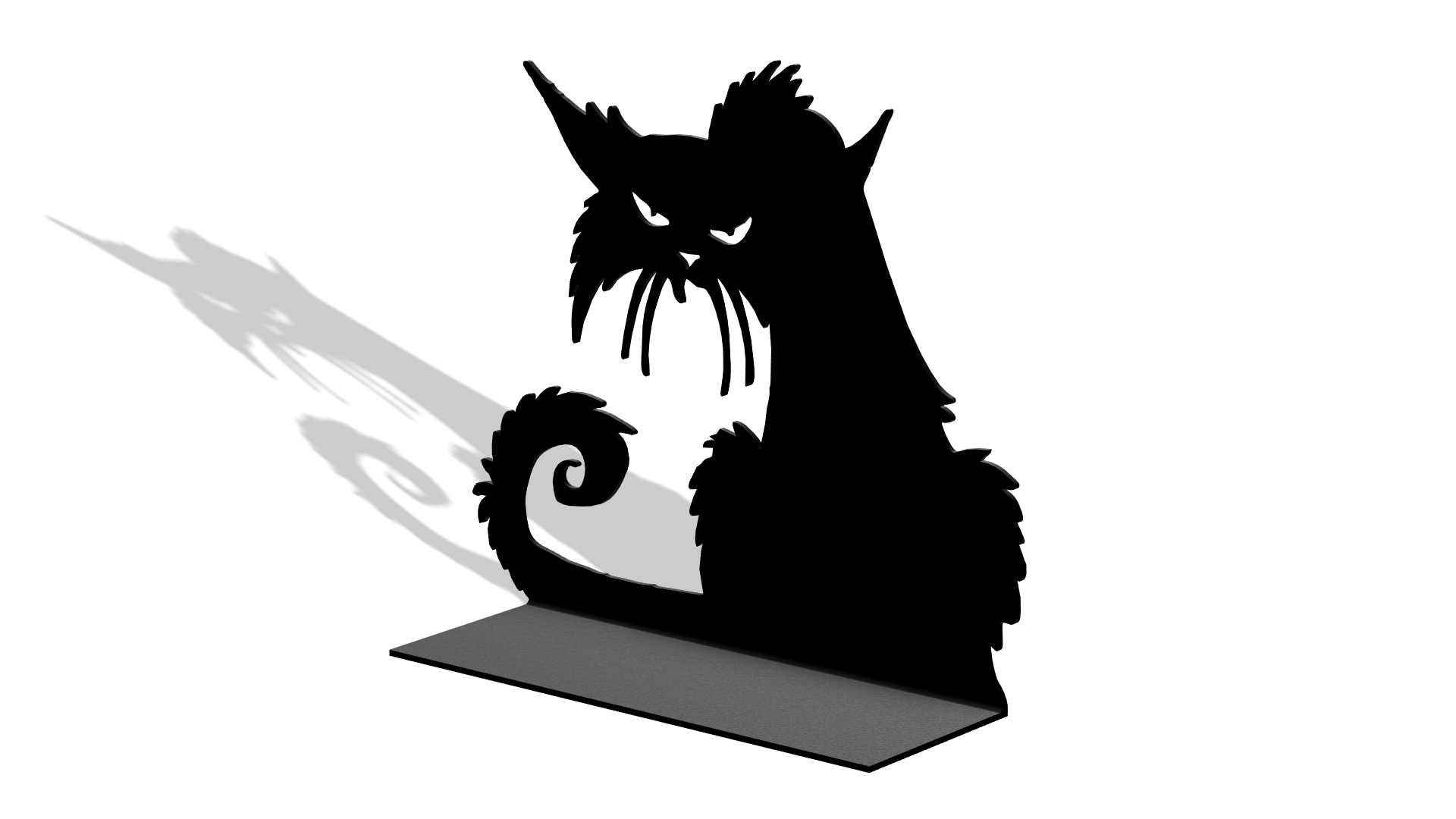 Free STL file Bookend what ! / Bookend 📚・3D printer design to download ...