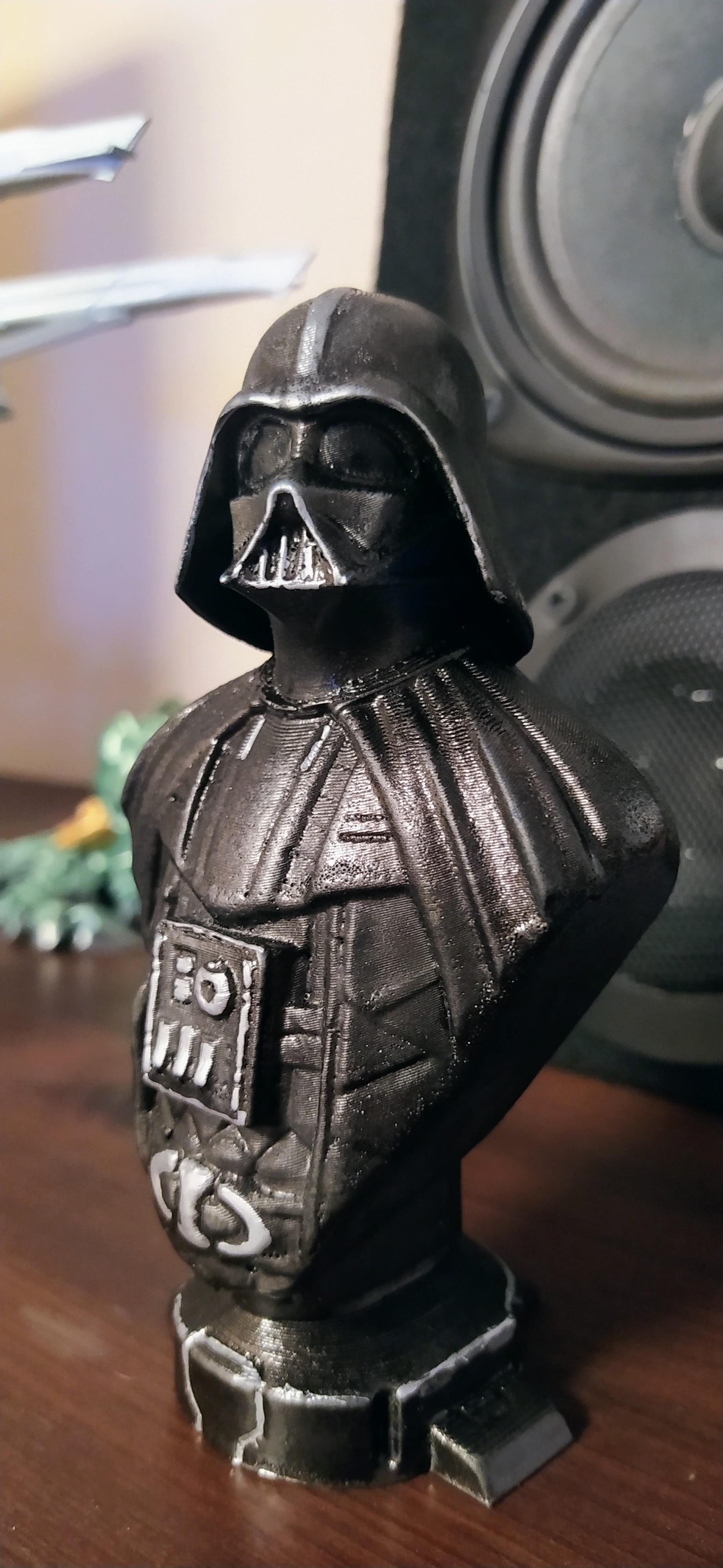 3D printer Darth Vader bust (fan art) • made with Ender 3v2・Cults