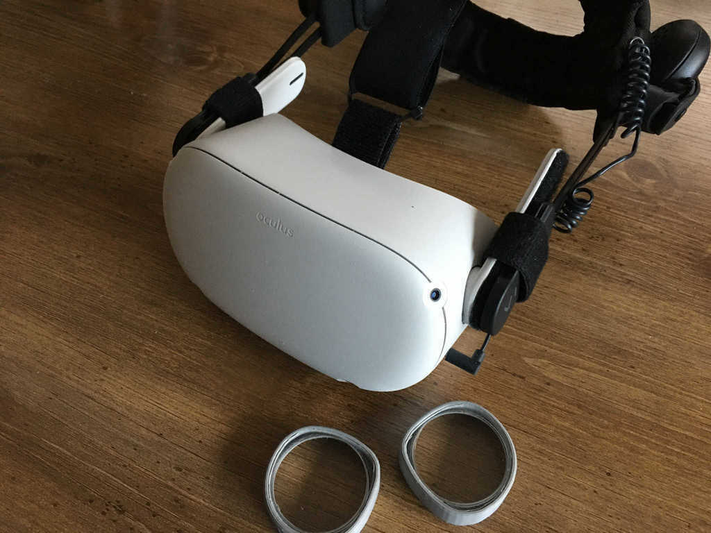 Free 3D file Oculus Quest Lens Holder・3D printing idea to download・Cults