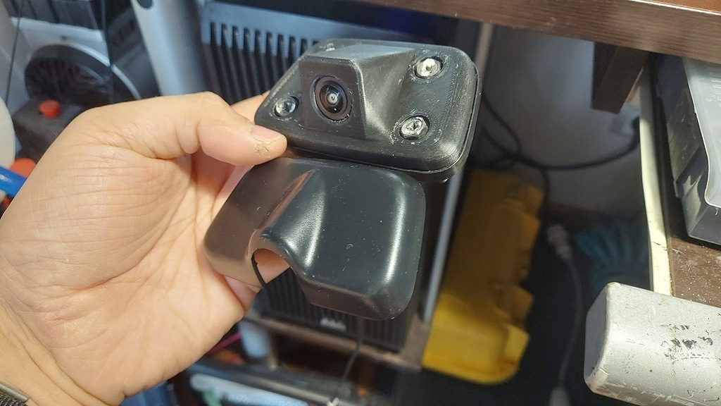 Free 3D file Toyota Town (Lite) Ace 2008+ rear camera view・3D printer ...