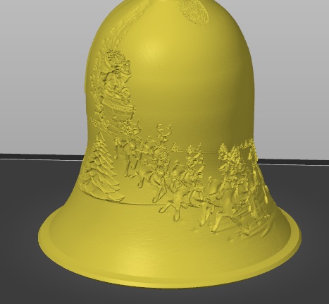 STL file Christmas Bell・3D printer design to download・Cults